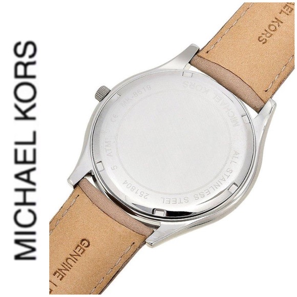 Michael Kors | Accessories | Nwt Authentic Mk Runway Leather Strap ...